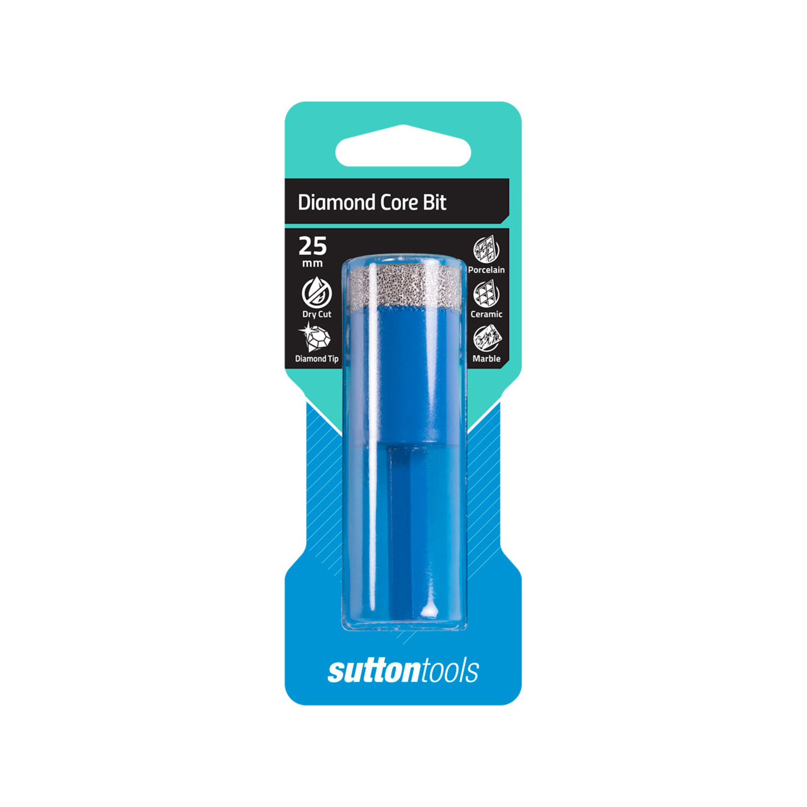 Sutton Tools 25mm Diamond Core Dry / Wet Cut Bit - Bunnings Australia