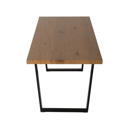 Dining Table with Ski-Leg 170cm Natural - Bunnings Australia