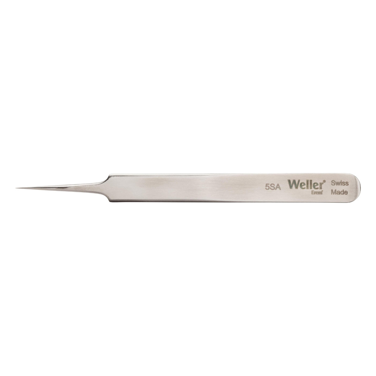 Weller Erem 4-1/4" Straight Very Pointed Tip Precision Tweezers ...