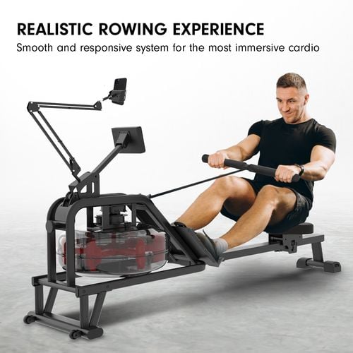 Powertrain 13L Water Resistance Rowing Machine Rower - Bunnings Australia
