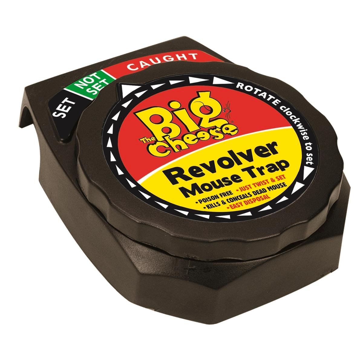 Big Cheese No Touch No See Revolver Mouse Trap - Bunnings New Zealand