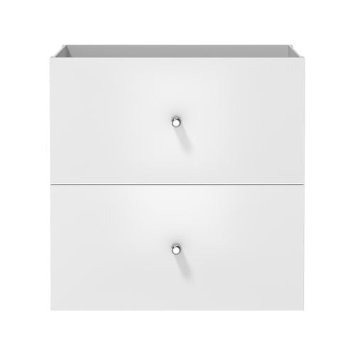 Flexi Storage Clever Cube 335 x 376 x 335mm White Gloss 2 Drawer Insert ...