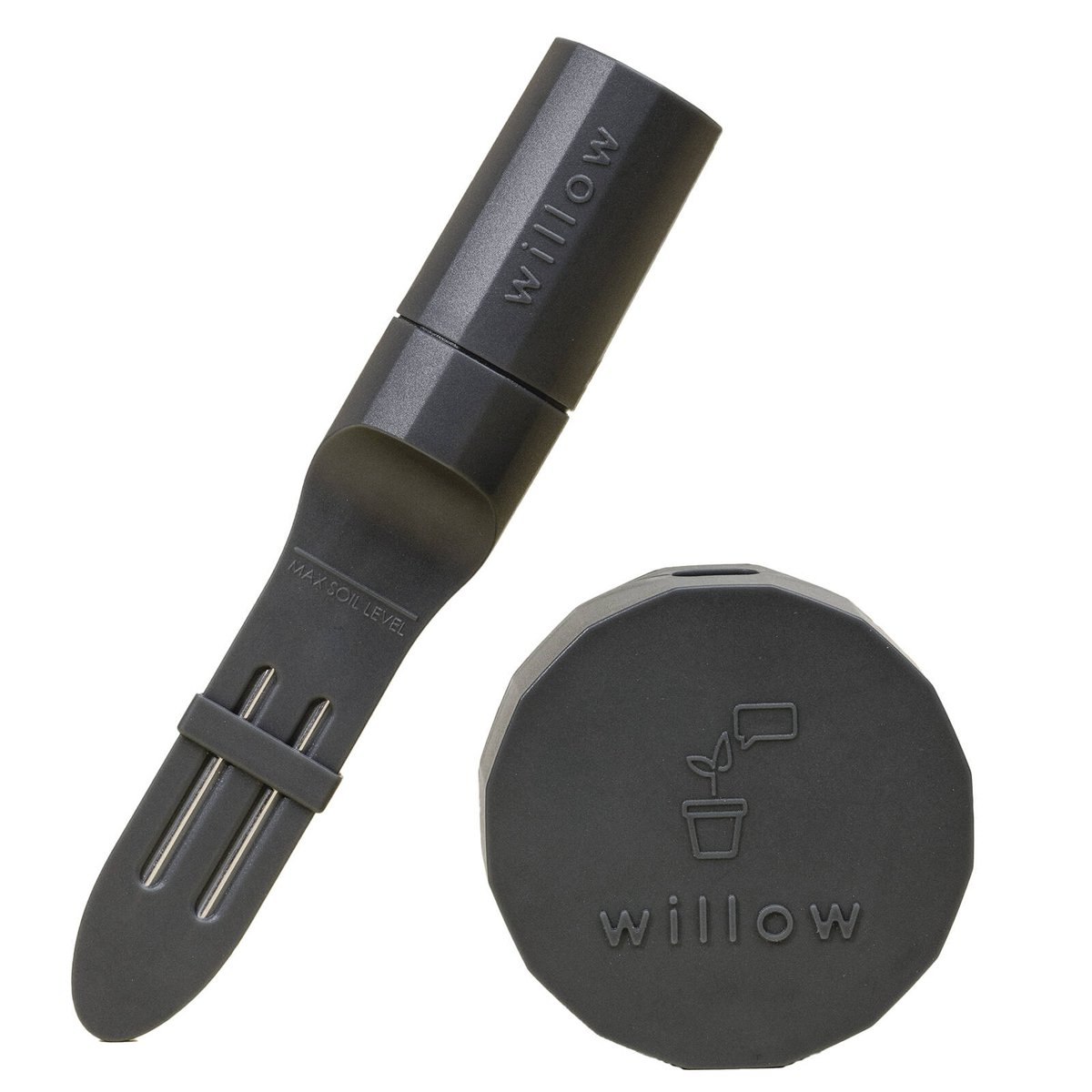 Willow Smart Indoor Plant Sensor Starter Pack Charcoal - Bunnings Australia