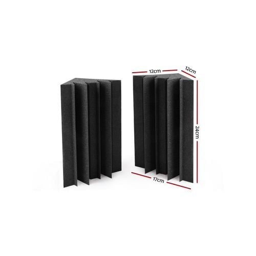 Alpha Acoustic Foam 20pcs Corner Bass Trap Sound Absorption Proofing ...