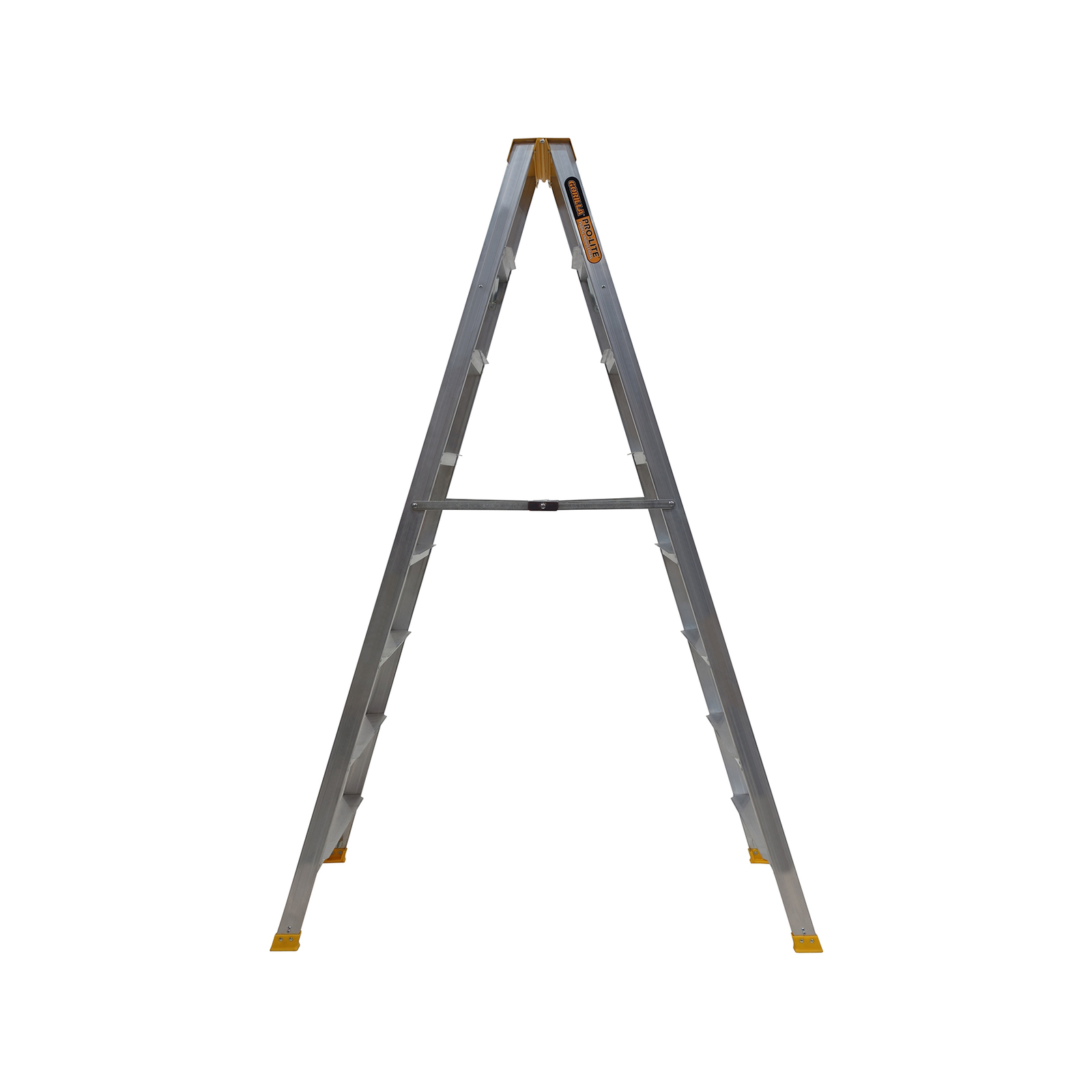 Gorilla 150kg Pro-Lite 8 Step Double Sided Aluminium Ladder - Bunnings ...