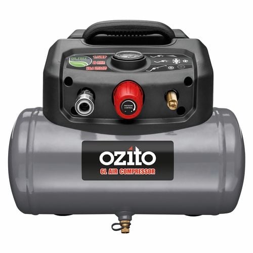 Ozito 6L 1.5HP Air Compressor Kit - Bunnings Australia