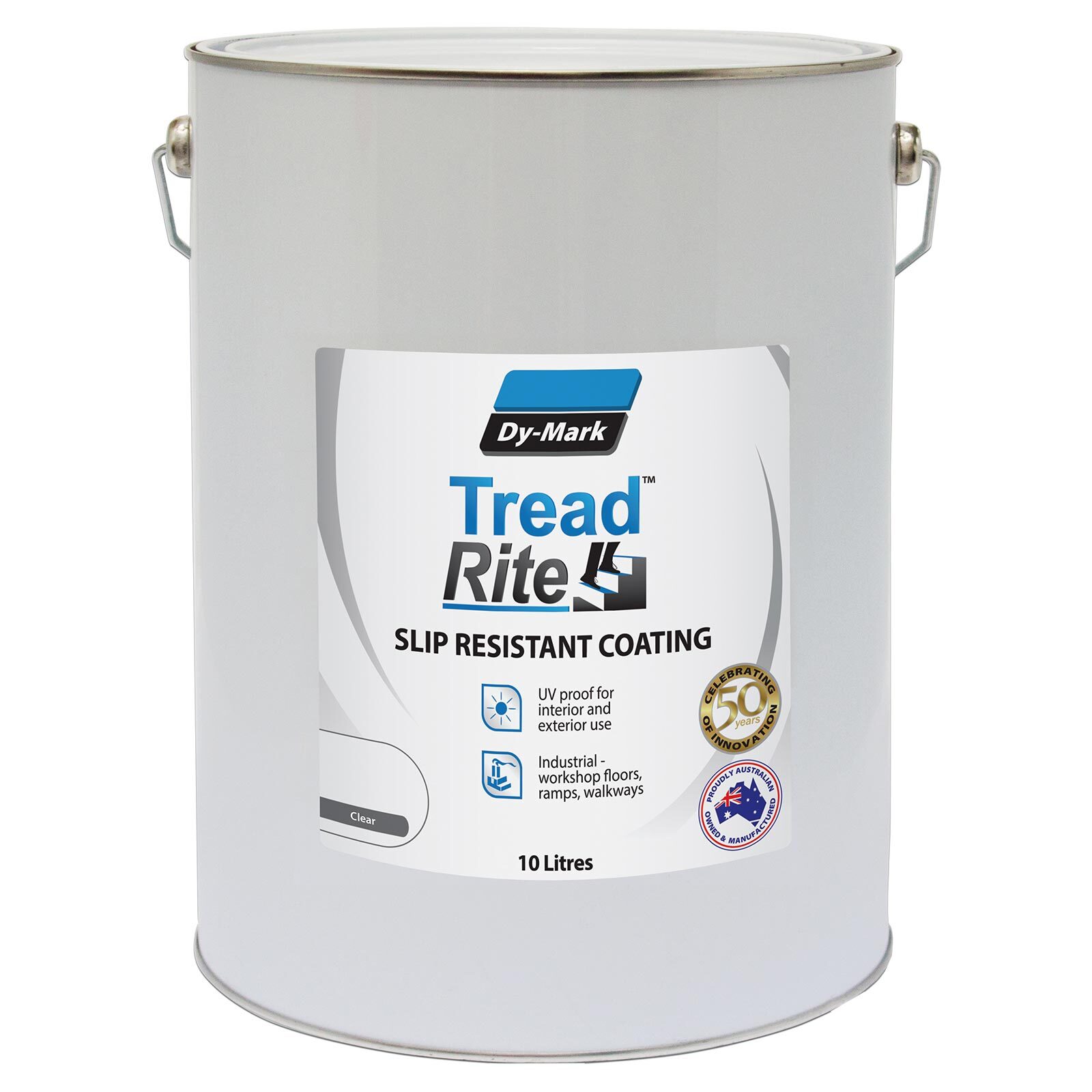 Dy-Mark 10L Clear TreadRite Slip Resistant Coating - Bunnings Australia