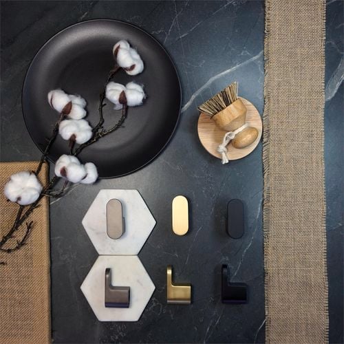Zenith Brushed Brass Robe Hook - Bunnings Australia