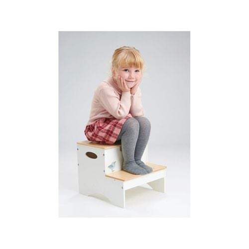 Tender Leaf Toys Forest Wooden Steps w/ Storage Compartment 3y ...