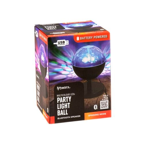 Lytworx Multicolour Party Light Ball - Bunnings Australia