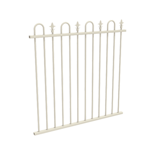 ProtectorAl 0350 - 1200 x 1200 mm Surfmist Aluminium Pool Fence Panel ...