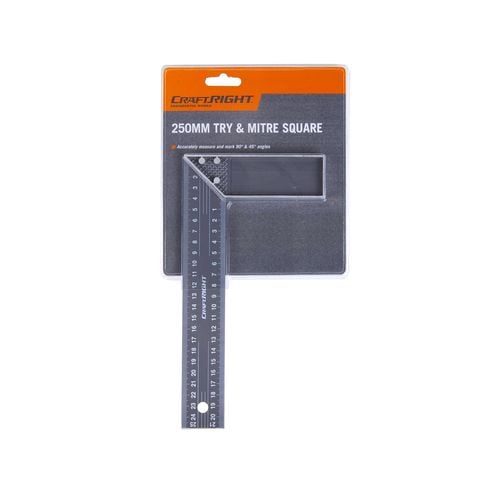 Craftright 250mm Try and Mitre Square - Bunnings New Zealand