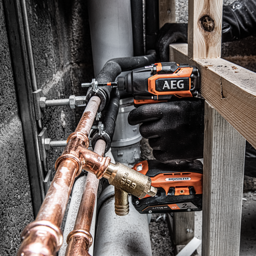 AEG 18V 2 Piece Brushless Sub Compact Combo Kit - Bunnings New Zealand
