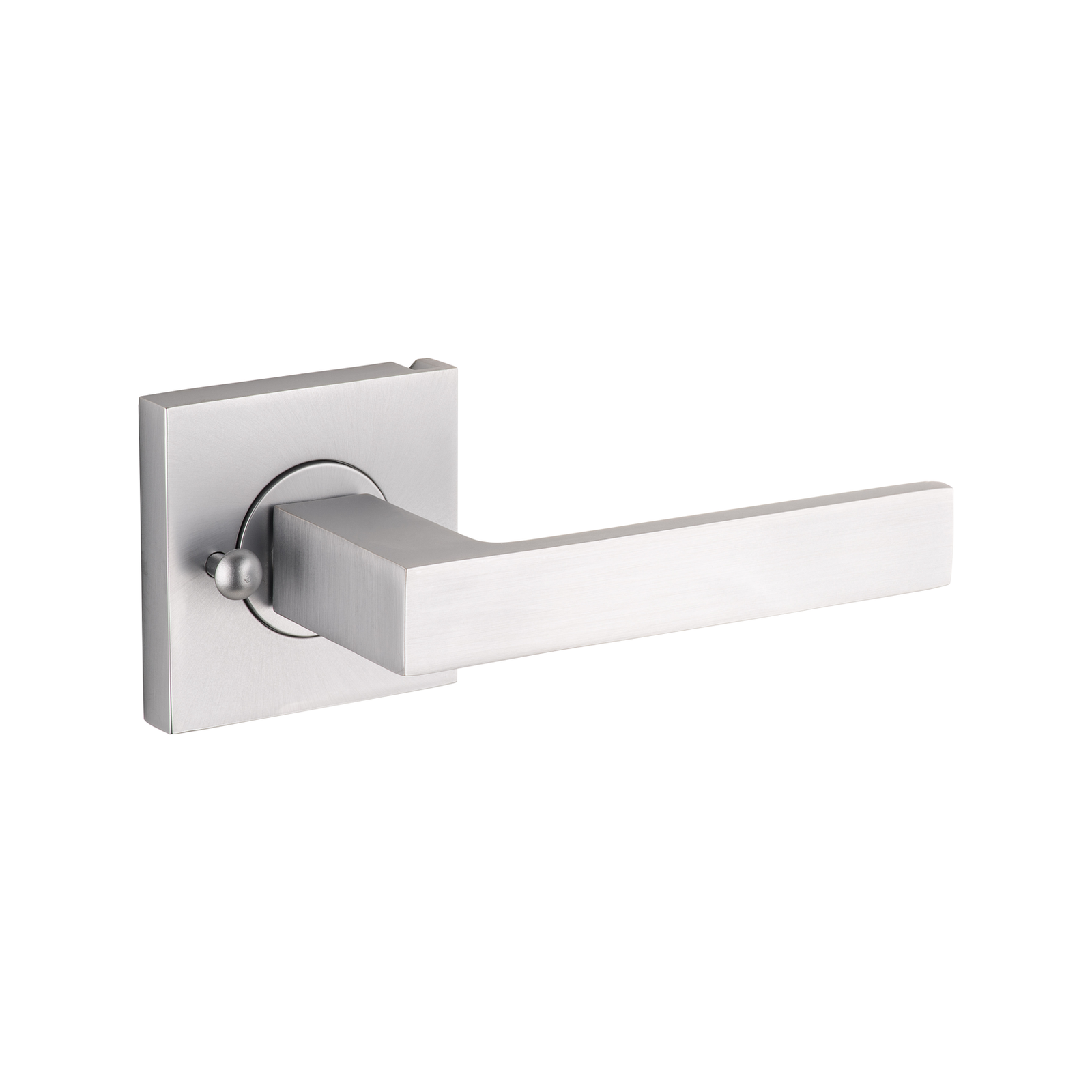 Lane 60mm Brushed Satin Chrome Cambridge Square Privacy Set - Bunnings ...