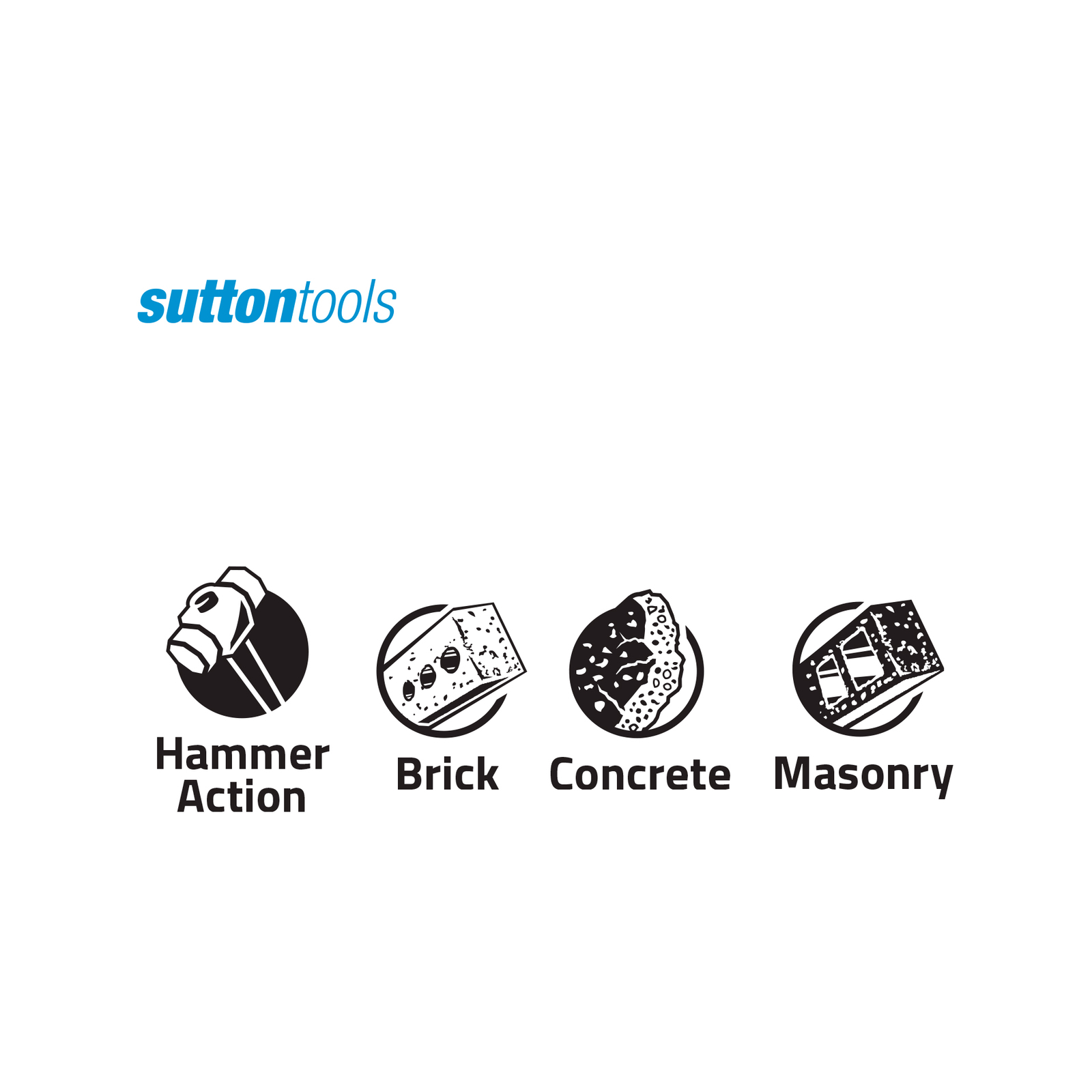 Sutton Tools 5-10mm Masonry Drill Set - 5 Pack - Bunnings Australia