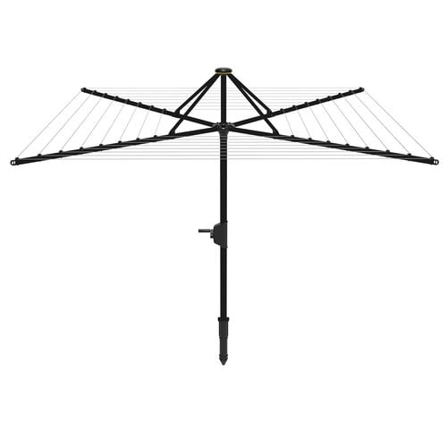 Daytek MK2 M58 Rotary Clothesline - Anthracite Black - Bunnings New Zealand