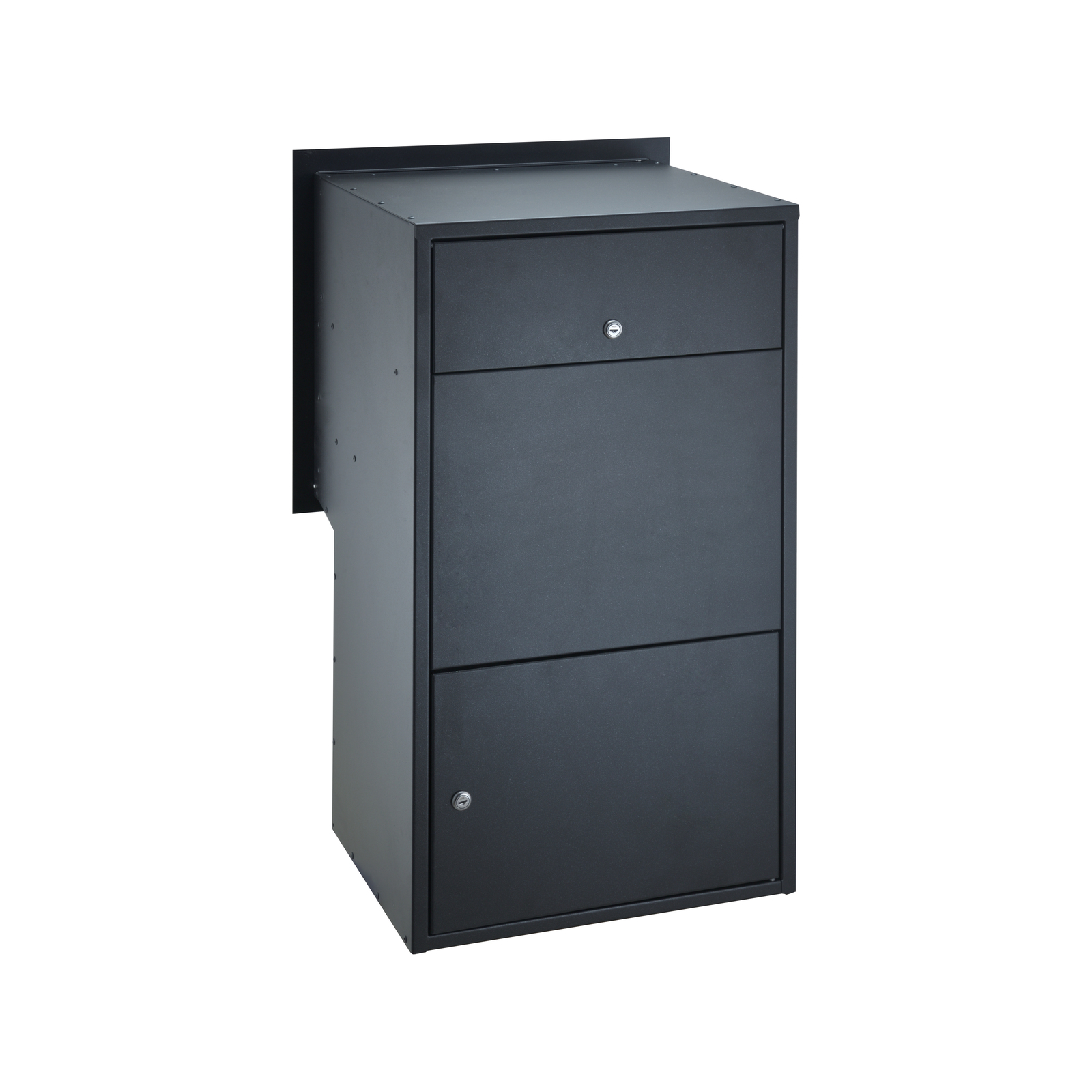 Sandleford Black Fence Parcel Box - Bunnings Australia