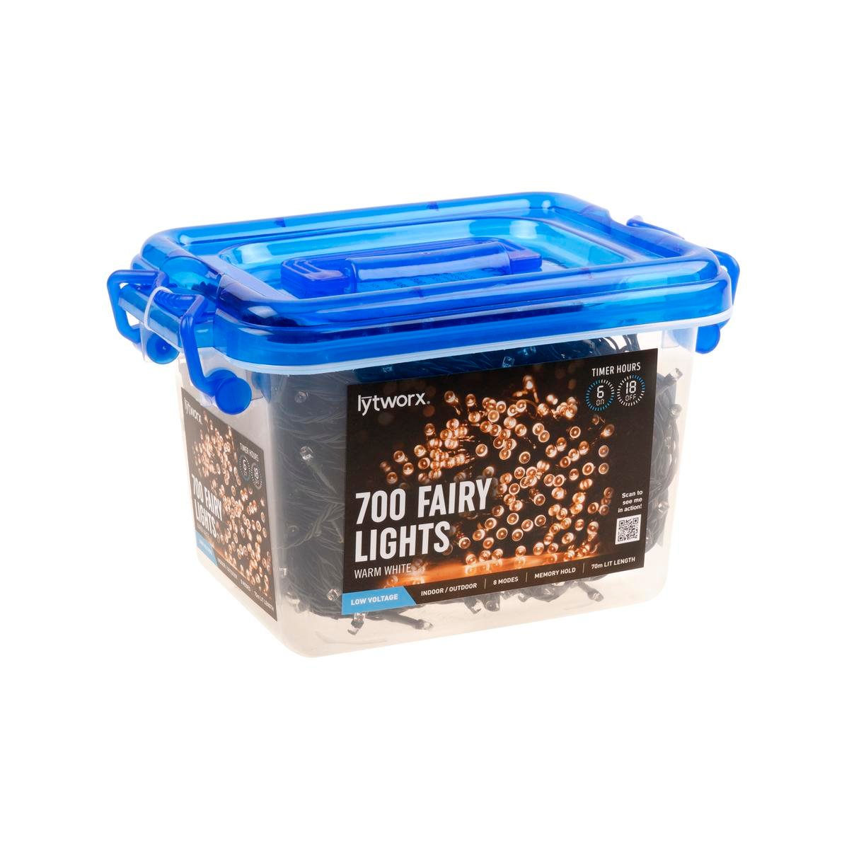 Lytworx 700 Warm White LED Fairy Lights - Bunnings Australia