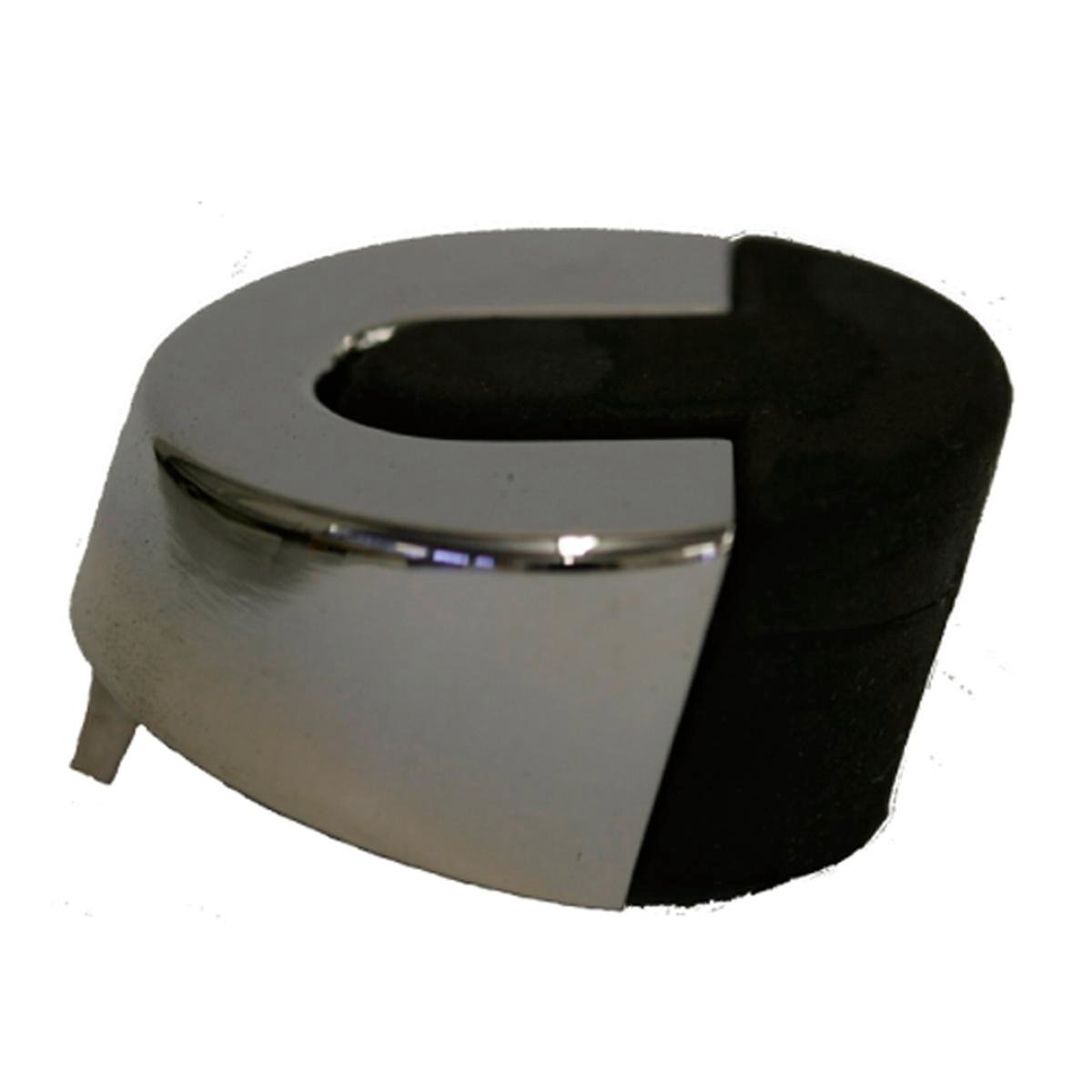 Adoored Satin Chrome Short Half Rubber Door Stop - Bunnings New Zealand