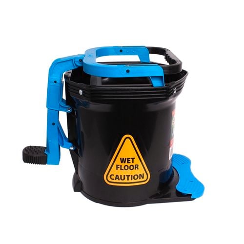 Sabco XL Blue Wide Mouth Mop Wringer Bucket - Blue - Bunnings New Zealand