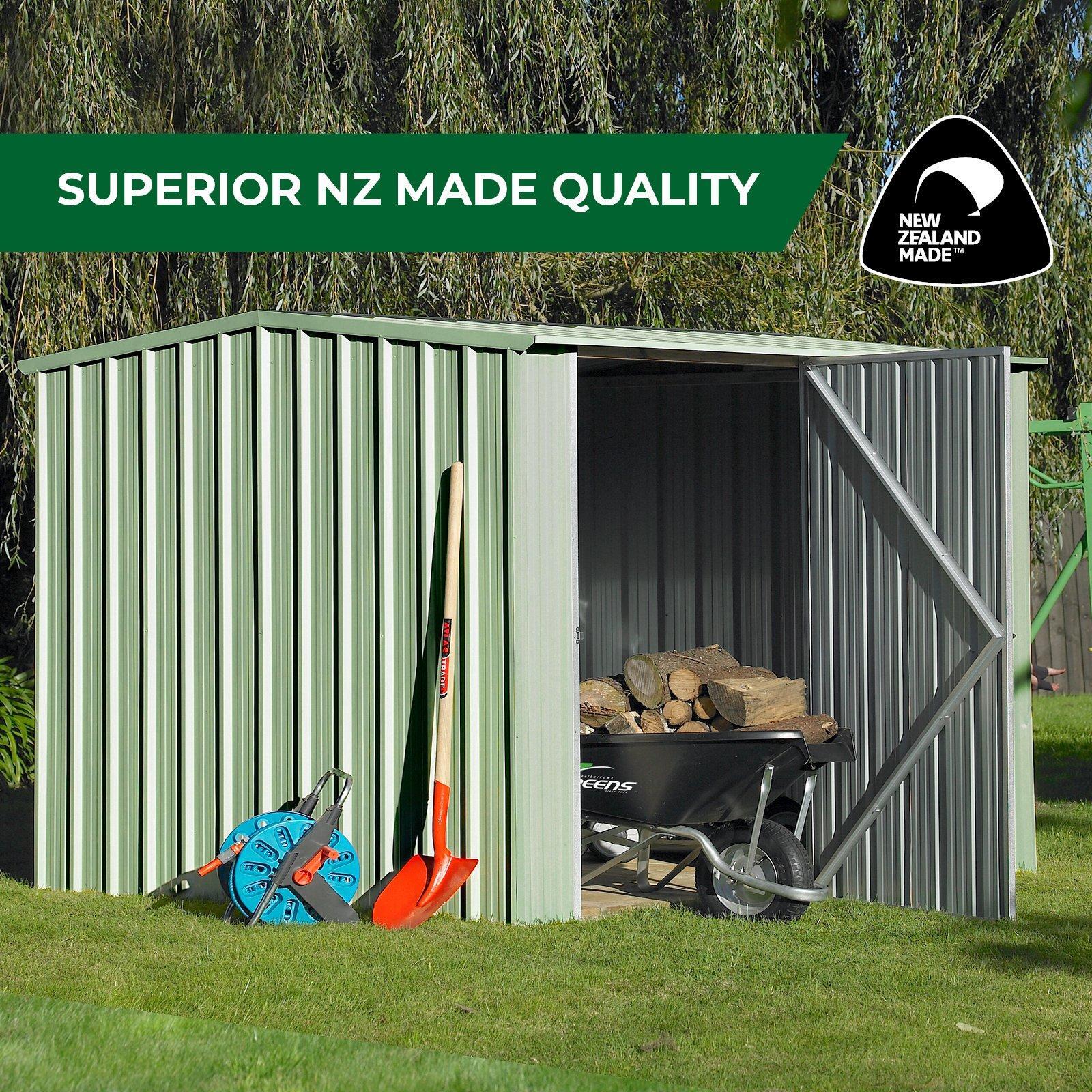 Duratuf Sentry 3.02 x 2.02m Zinc Shed - Bunnings New Zealand