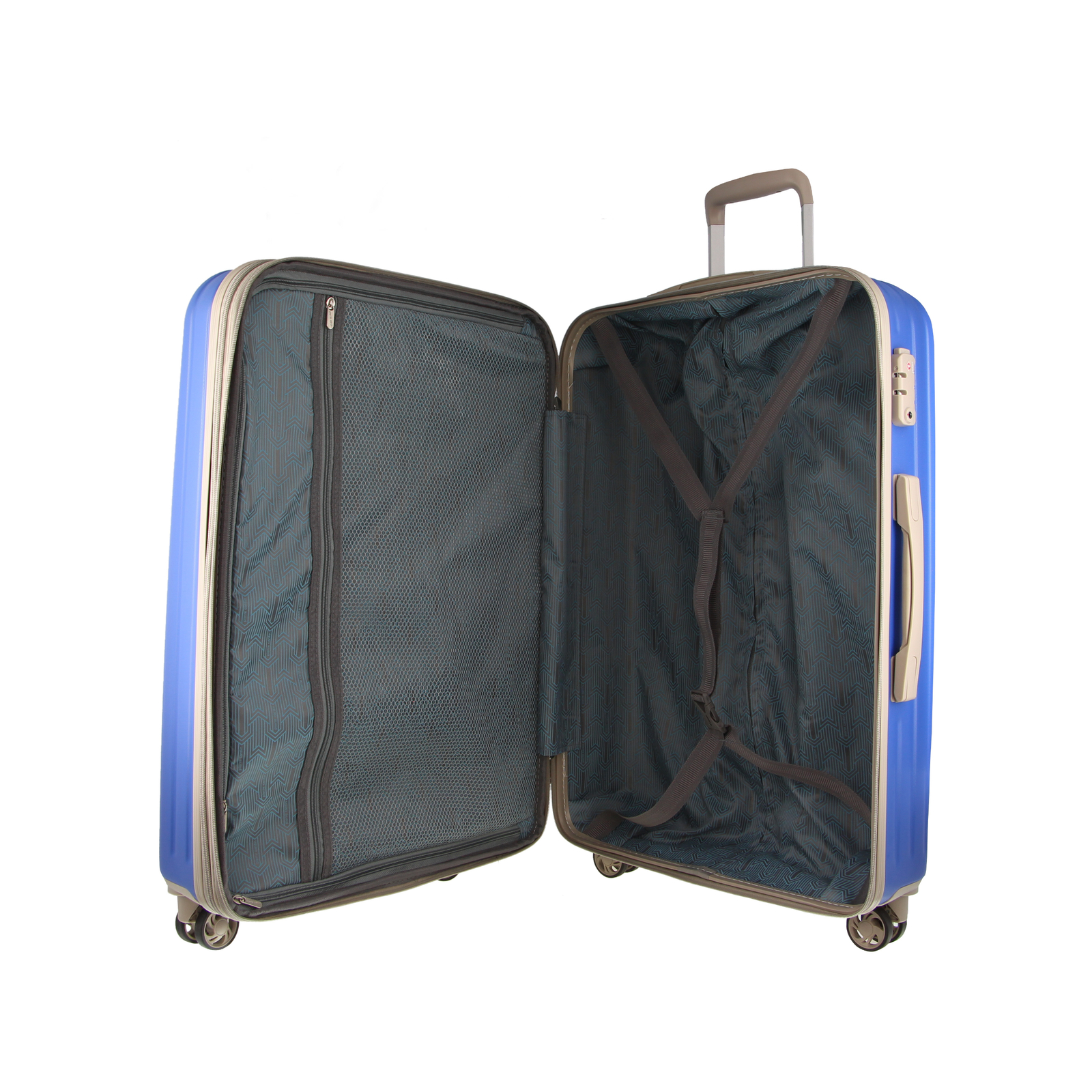 Pierre Cardin Hardshell Cabin Luggage TSA 54cm (49L) - Ocean - Bunnings ...