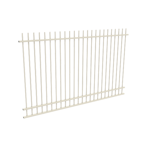 ProtectorAl 2400 x 1500mm Surfmist Aluminium Pool Fence Panel Picket ...
