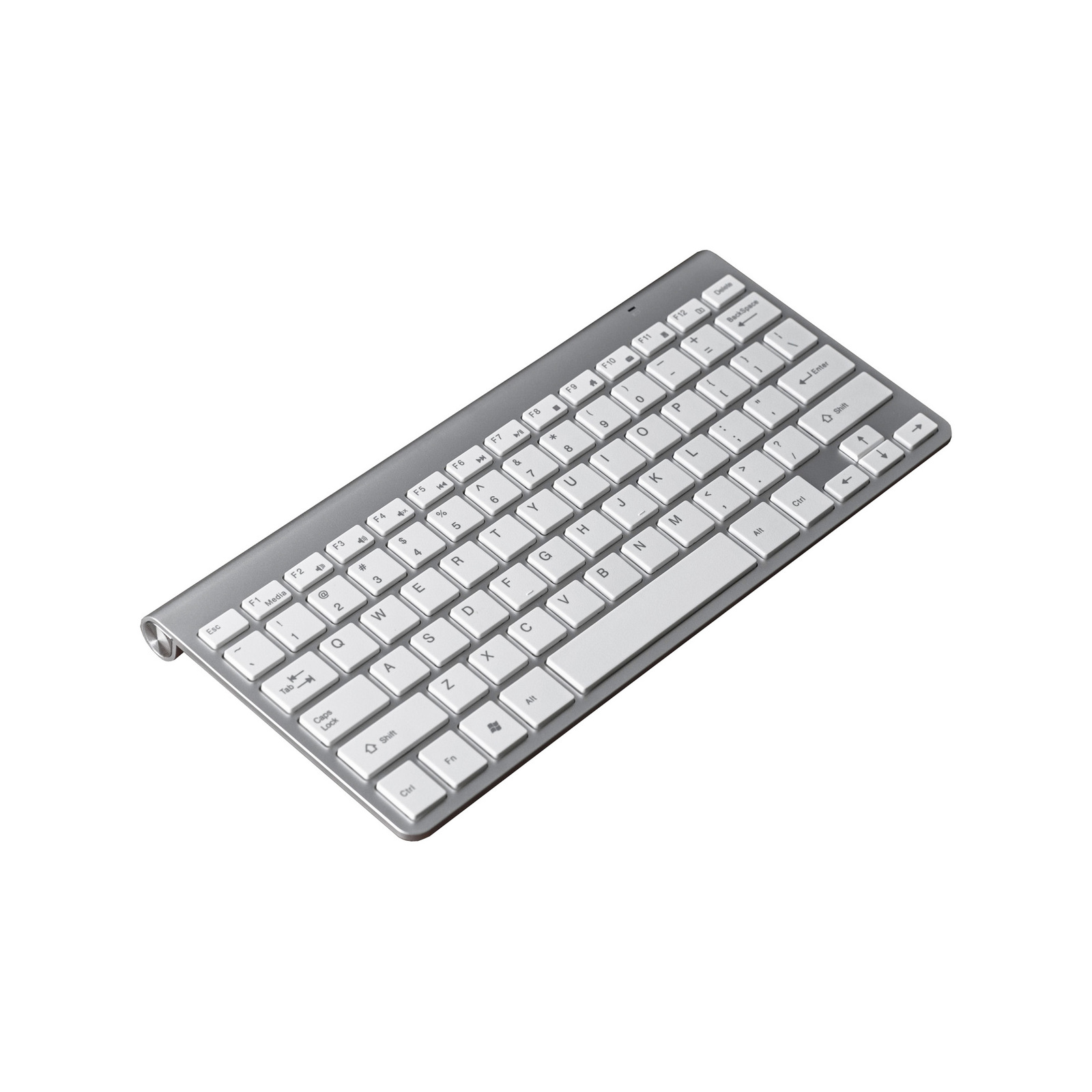 Wireless Keyboard Nano USB Receiver - Silver - Bunnings Australia