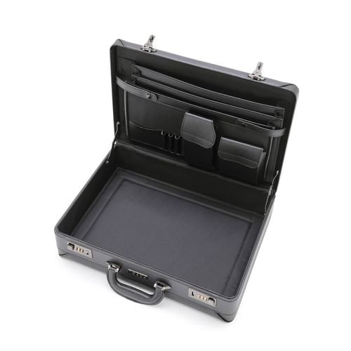 Tosca Hard Hand Carry Business Briefcase Bag Black - Bunnings Australia