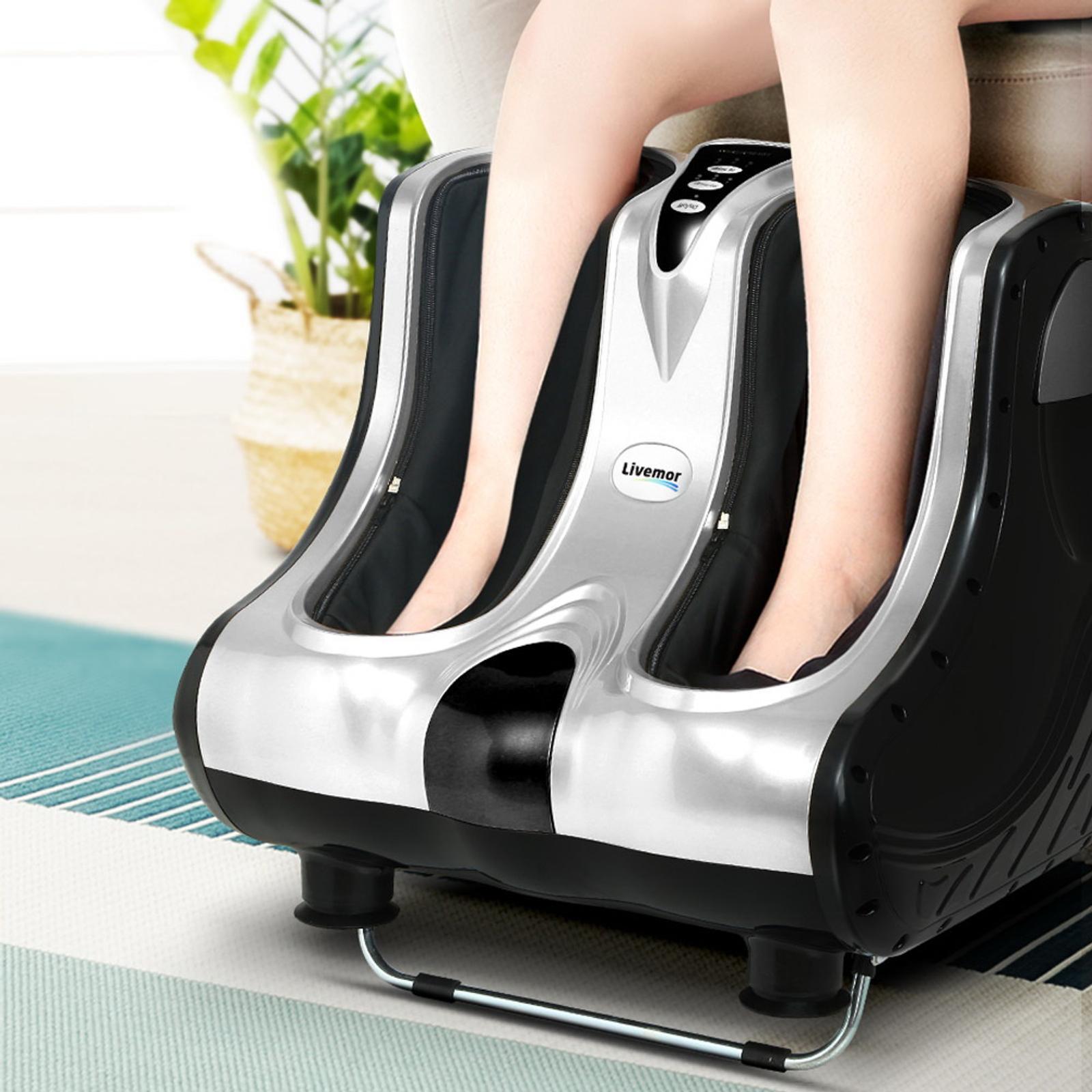 Livemor Foot Massager Muscle Relaxing Silver - Bunnings Australia