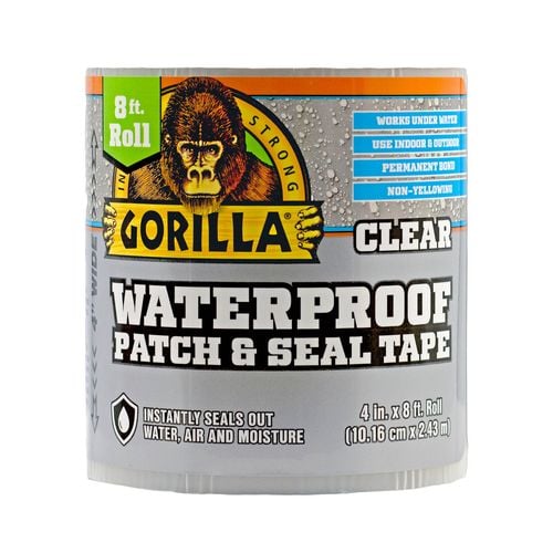 Gorilla 2.4m Clear Waterproof Patch And Seal Tape - Bunnings Australia
