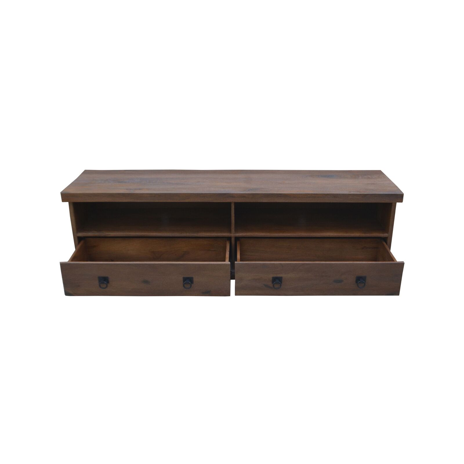 Florence ETU Entertainment TV Unit 180cm 2 Drawer Solid Mango Timber ...