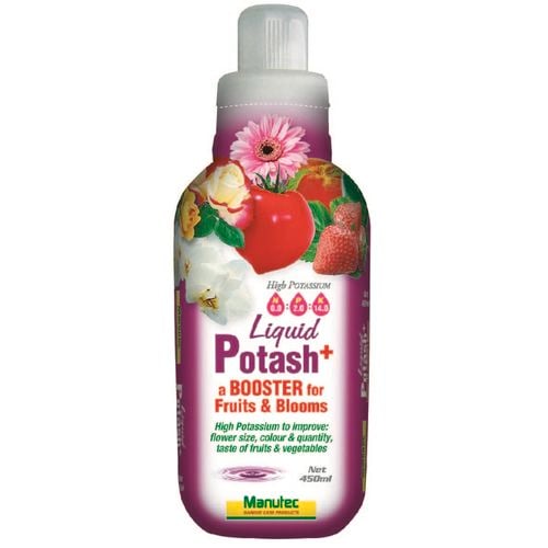 Manutec 450ml Liquid Potash Plus - Bunnings Australia