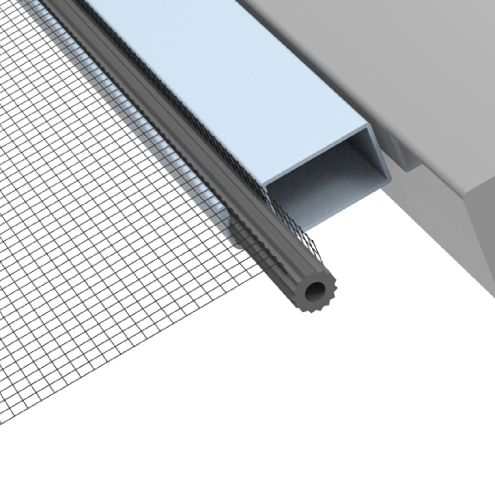 Rolltrak 4.5mm x 6.5m Black Flyscreen Spline - Bunnings Australia