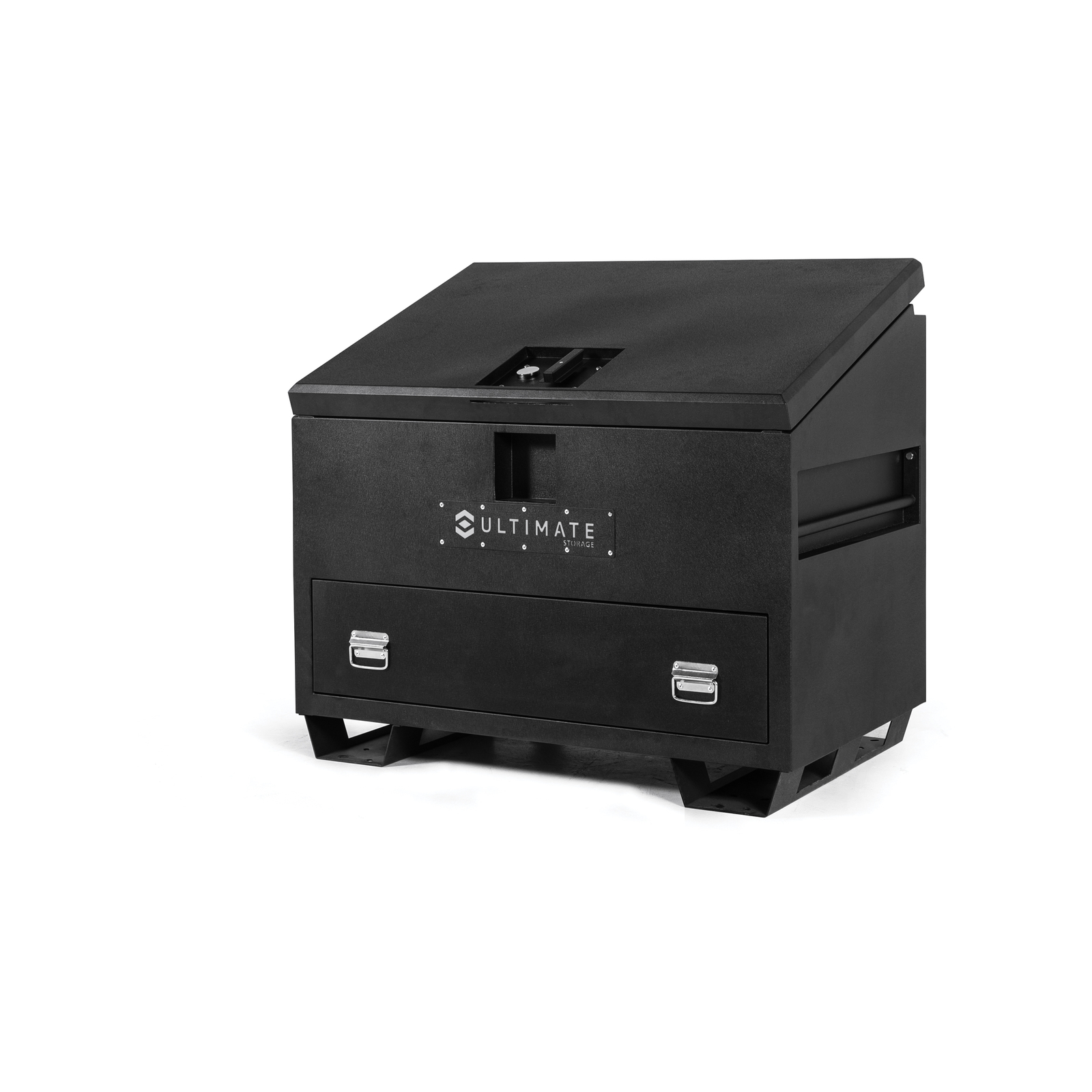 Ultimate Storage Site Box With Angled Lid And Drawer - Bunnings Australia