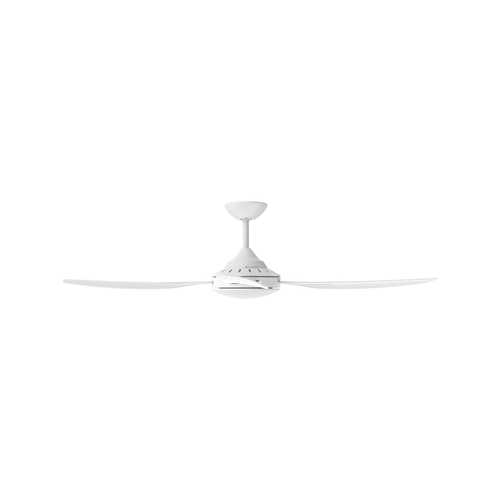 HPM 1320mm White Serene 4 Blade DC Ceiling Fan - Bunnings Australia