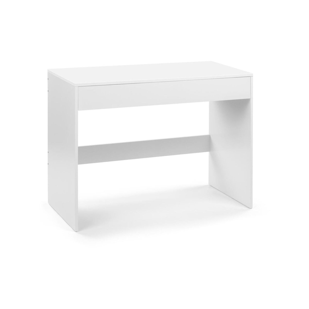 Belle Computer Desk Student Study Office Desk With Drawer White ...