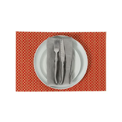 Icon Chef Large Placemats - Set Of 6 - Classic Red - Bunnings Australia