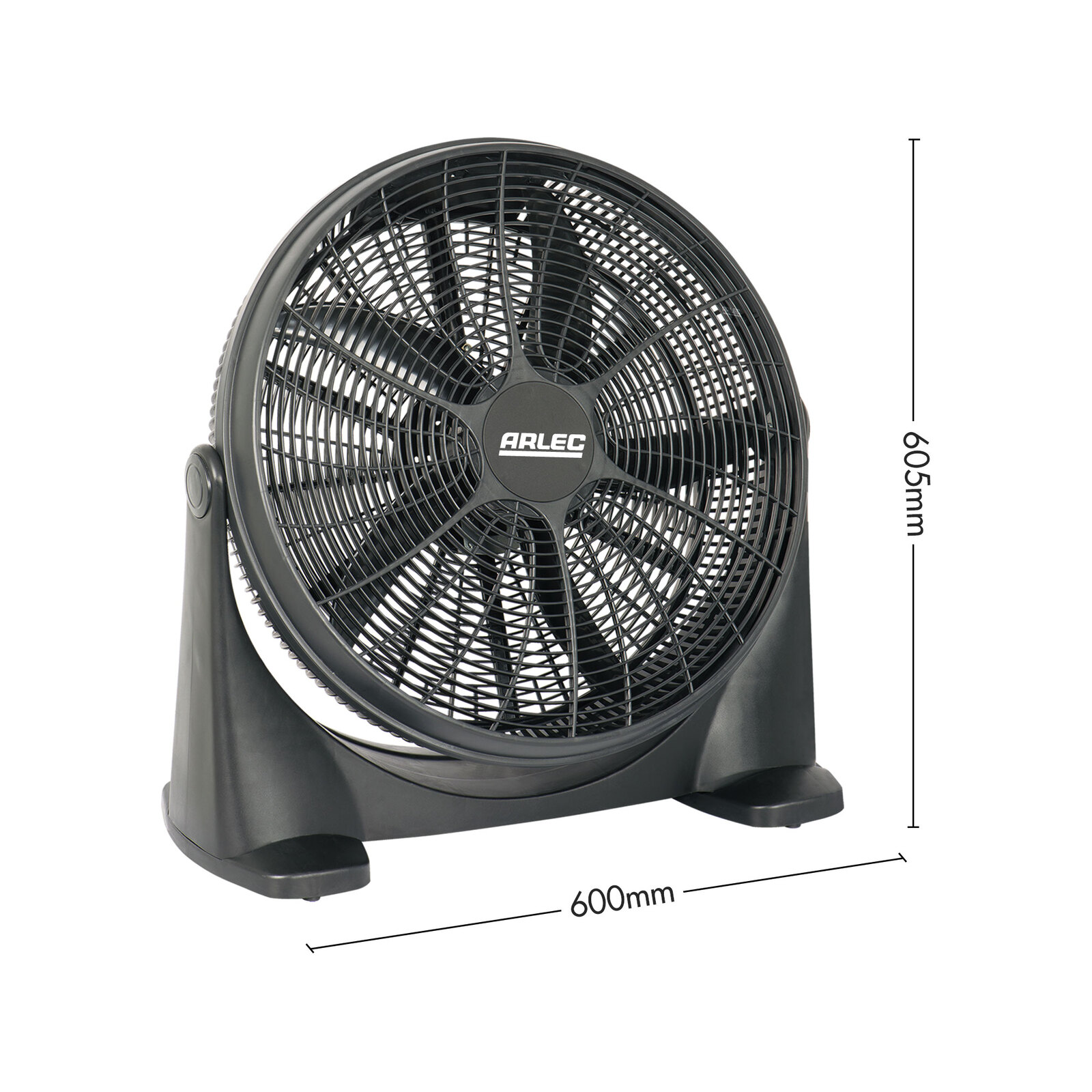 Arlec 50cm High Velocity Box Fan - Bunnings Australia