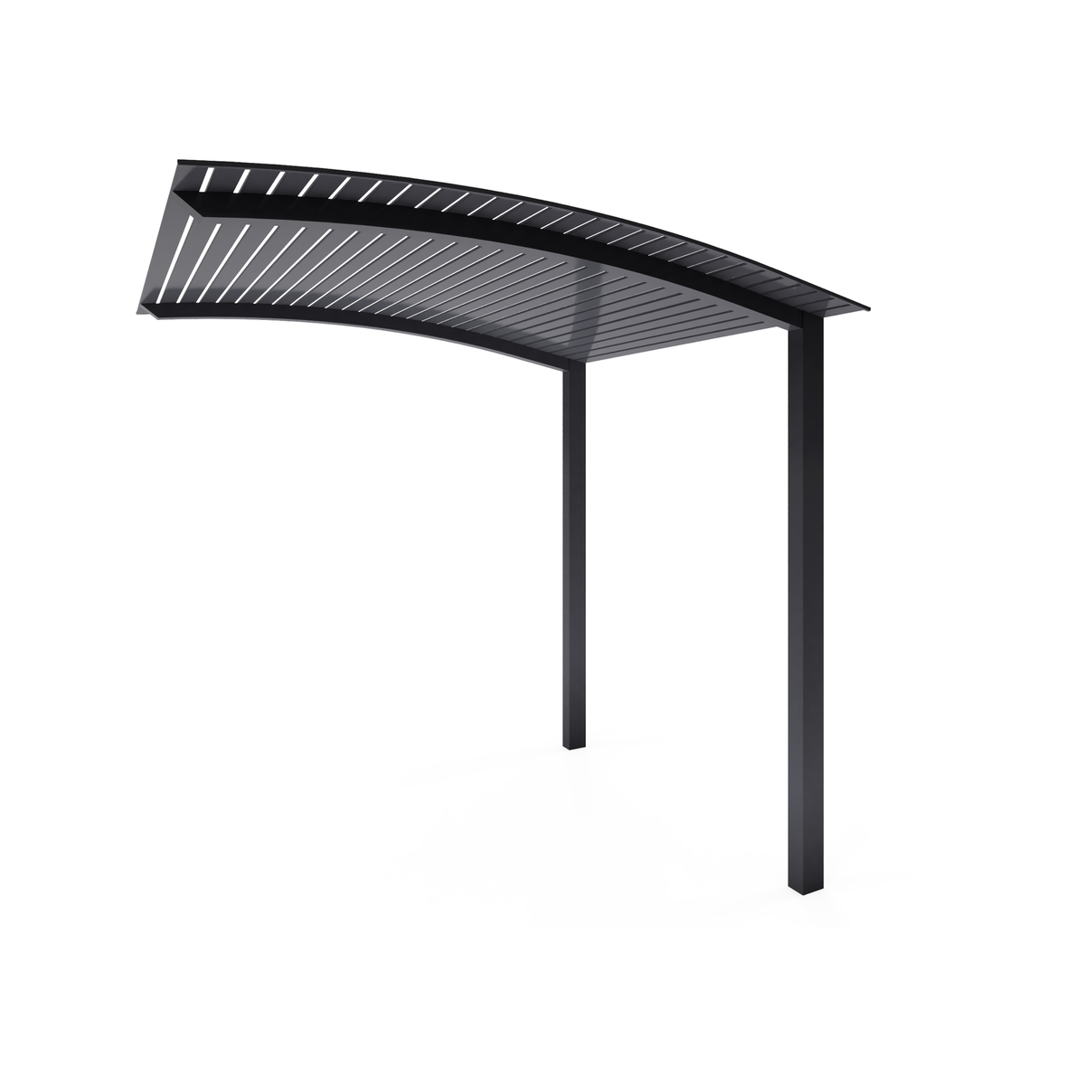 Exterior Life 5.0m Miami Curved Monument/Monument Pergola - Bunnings ...