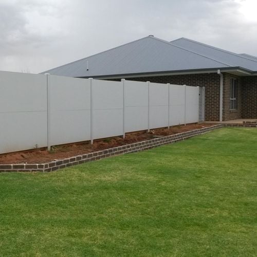 Slenderline 2400 x 1200 x 50mm Fencing Panel - 4 Pack - Bunnings Australia