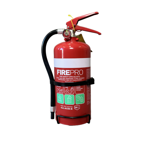 FirePro 2.5kg Dry Powder Fire Extinguisher - Bunnings Australia