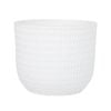 260 x 310mm Extra Large White Round Dotty Ceramic Pot - Bunnings Australia