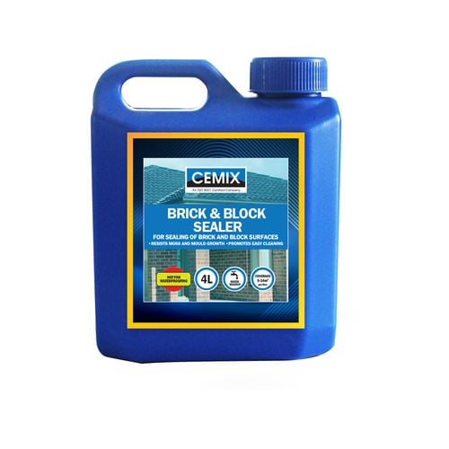 Cemix 4L Brick & Block Sealer - Bunnings New Zealand