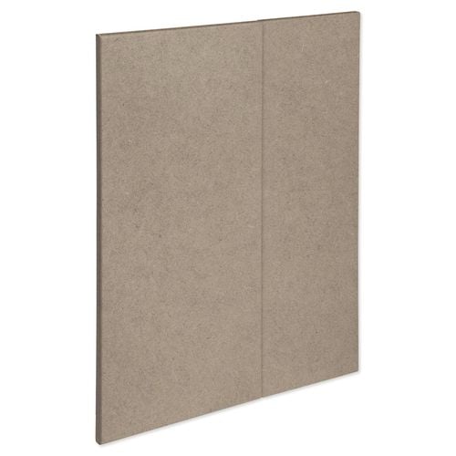 Kaboodle 800 x 900mm Raw Board Modern Corner Base Cabinet Doors ...