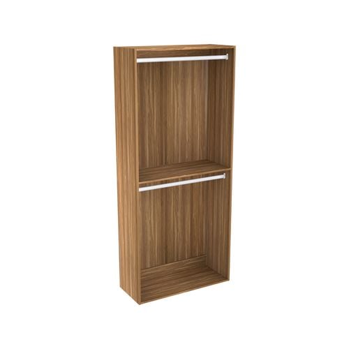 Lugna 2048 x 900 x 380mm Cove Double Hanging Robe Insert - Bunnings ...