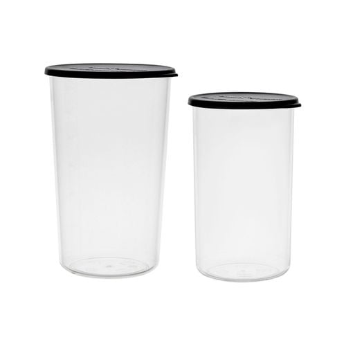 2pc Bamix Plastic Beakers Kitchen Jug w/ Lid - Clear - Bunnings Australia