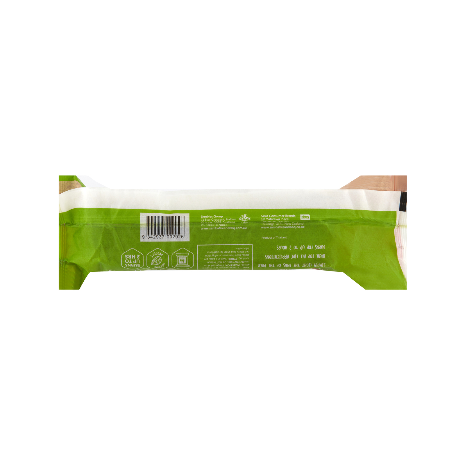 Samba Single Wax Fire Log - Bunnings Australia
