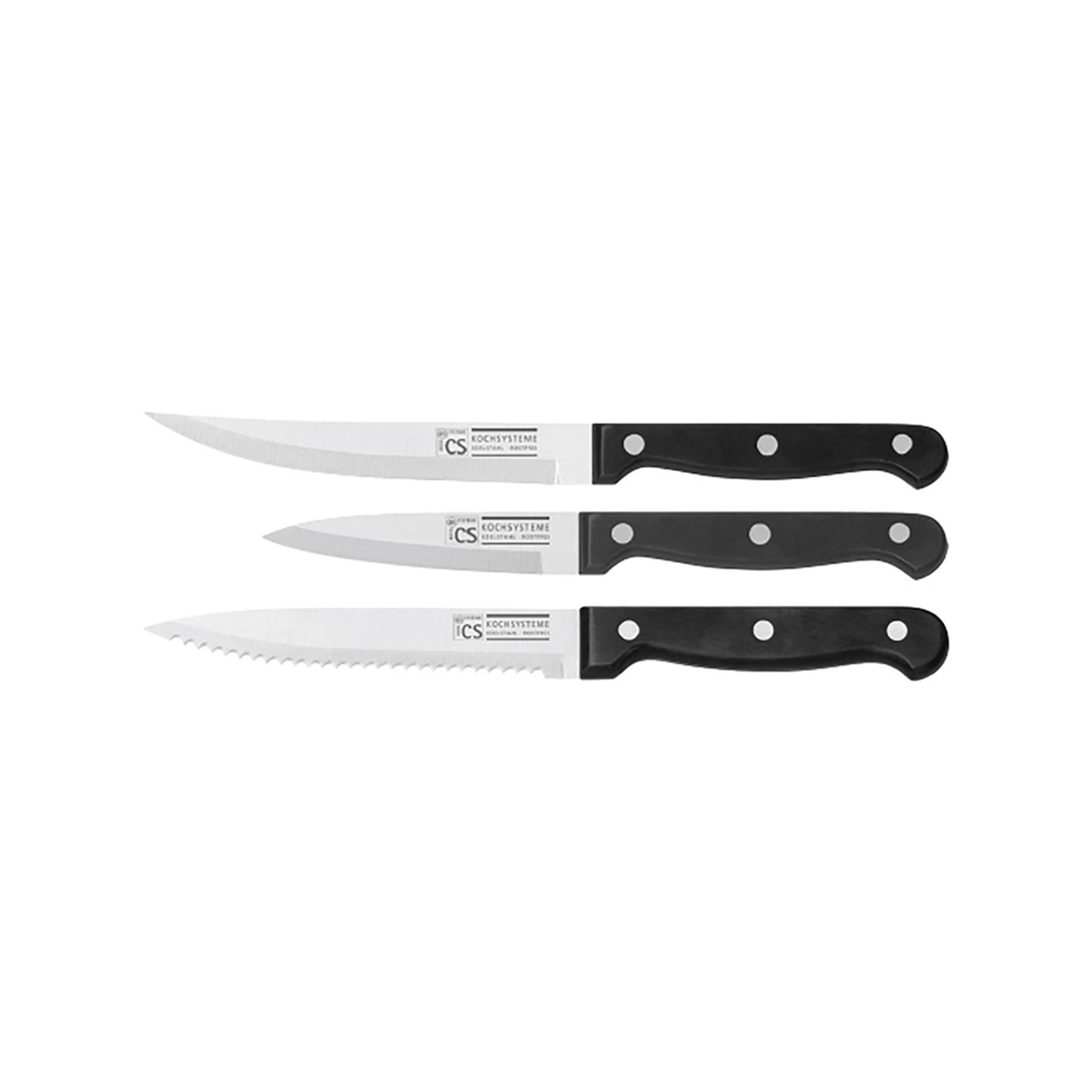 3pc Carl Schmidt Sohn Star Tri-Star Knife Set - Bunnings Australia