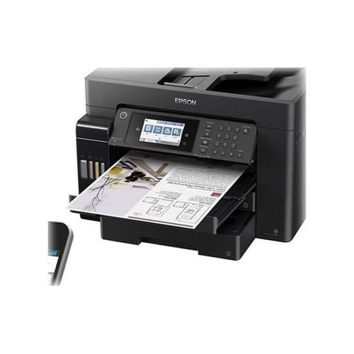 Epson WorkForce ET-16600 EcoTank Multi Function Printer - Black ...